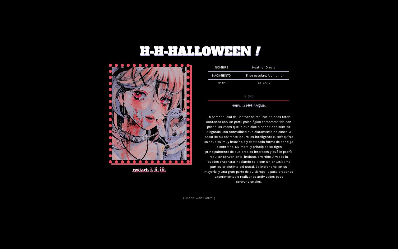 oops! i did it again.